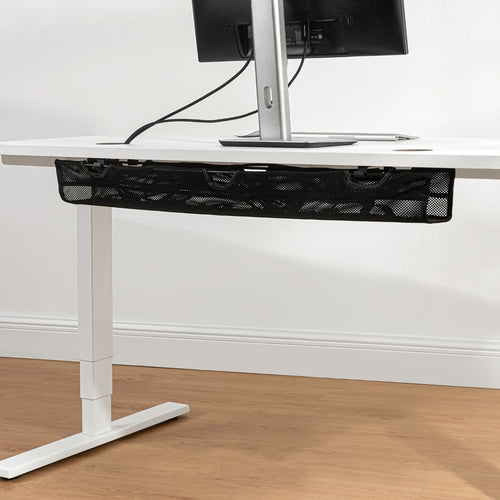 Under-Desk Mesh Cable Management – Progressive Desk