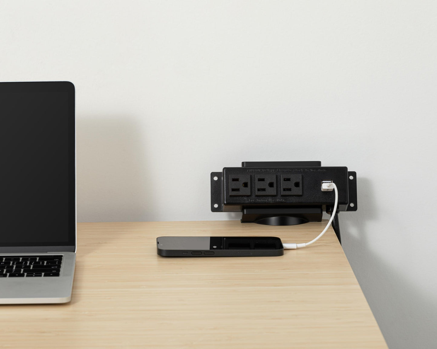 Under Desk Power Strip with USB Ports – Progressive Desk