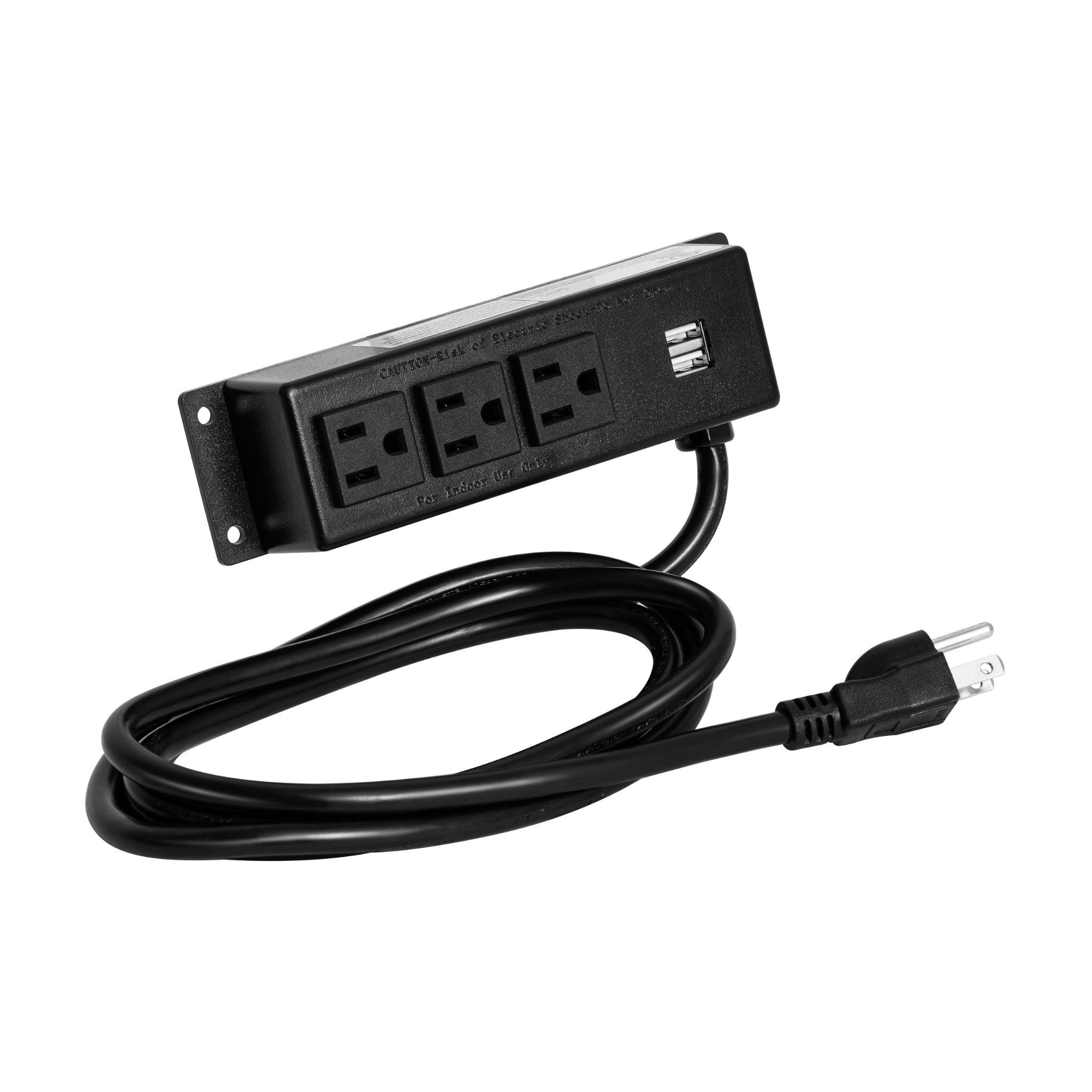 Under Desk Power Strip with USB Ports – Progressive Desk