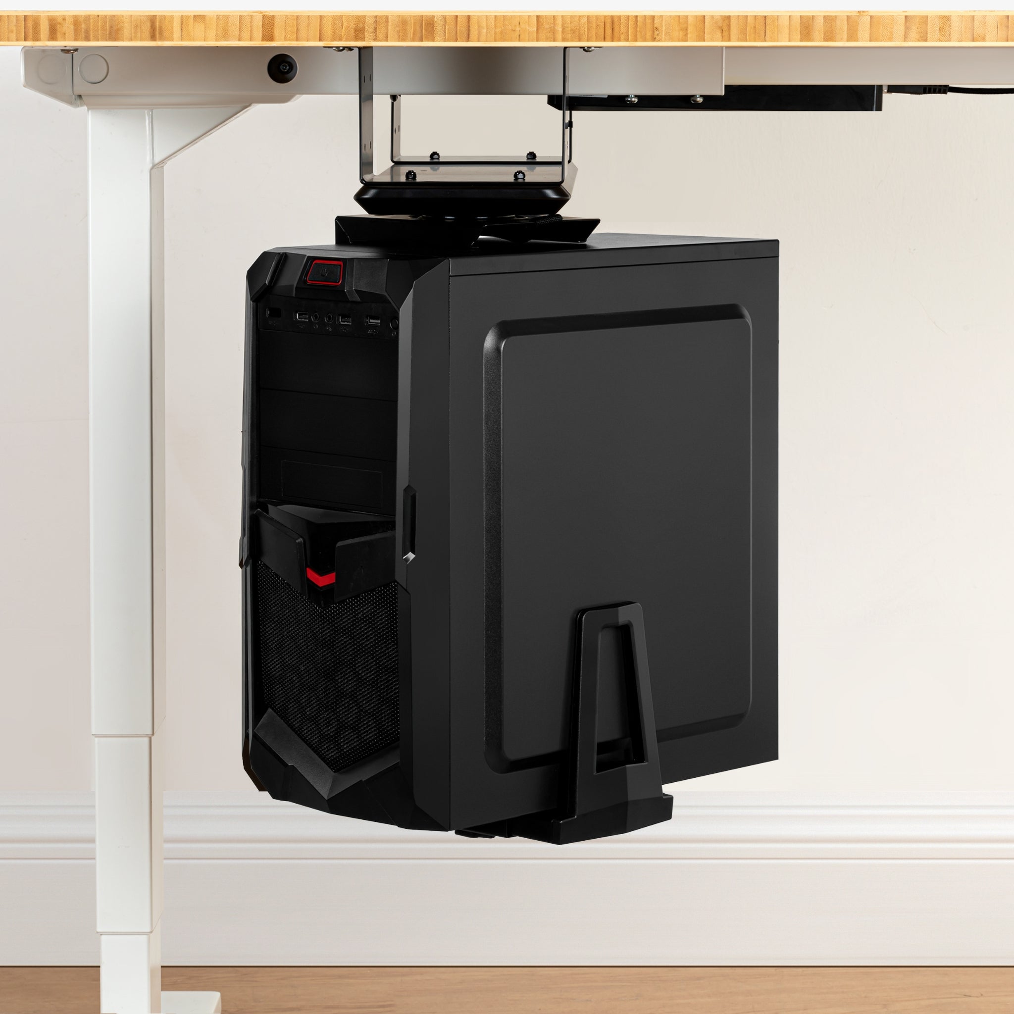 Slide and Swivel CPU Holder – Progressive Desk