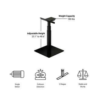Small Adjustable Standing Desk for Small Spaces | Upper Square Standing ...